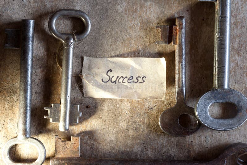 Key to success stock photo. Image of chances, text, solution - 35319948