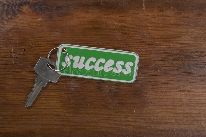 Key To Success on Wood Background Stock Photo - Image of idea, property ...