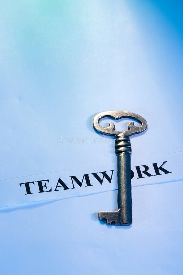 Key to Teamwork stock photo. Image of goal, coalition - 22030130