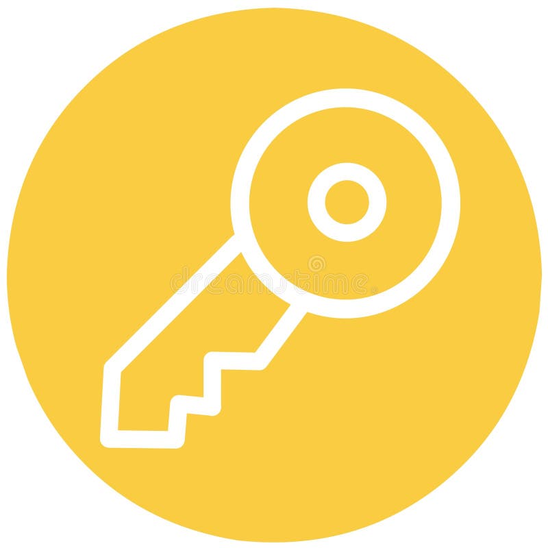 Key Vector Icons for Web Secure Access or Online Protection Stock ...