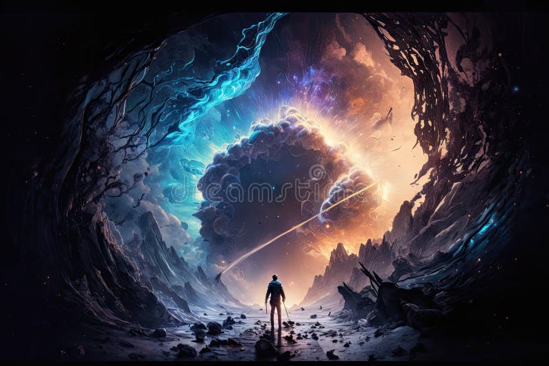 Key Visual Cinematic Pose Sensory Overload Surfing Stock Illustration ...