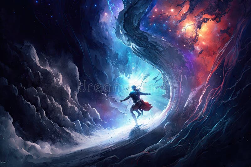 Key Visual Cinematic Pose Sensory Overload Surfing Stock Illustration ...