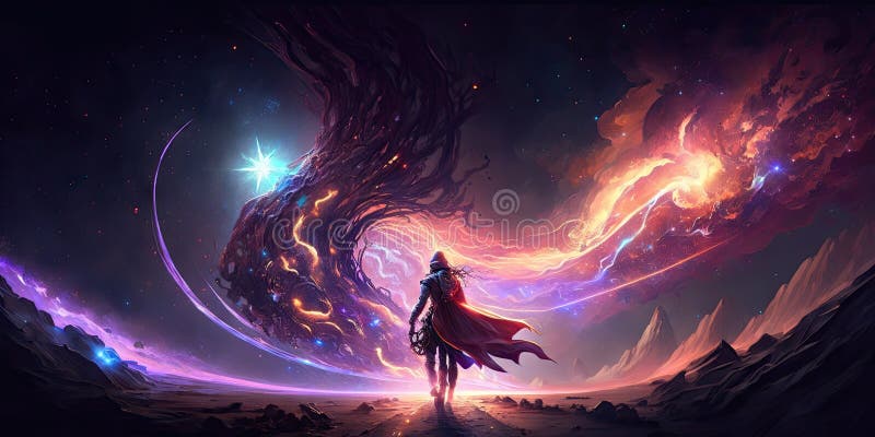 Key Visual Cinematic Pose Sensory Overload Surfing Stock Illustration ...