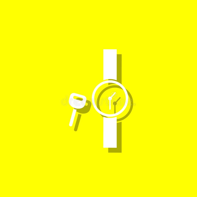 Watch with Shadow and Transparent Dial, Vector Stock Vector ...