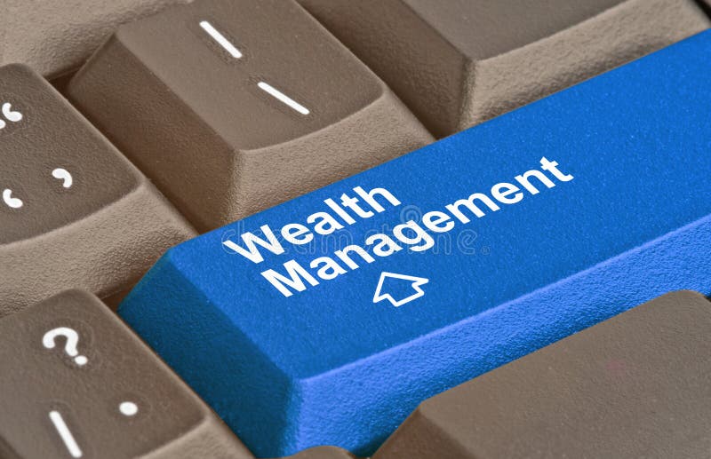 Key for wealth management stock image. Image of keyboard - 97291089