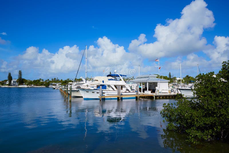 Key West Florida Marina Garrison Bight Florida Stock Photo - Image of ...