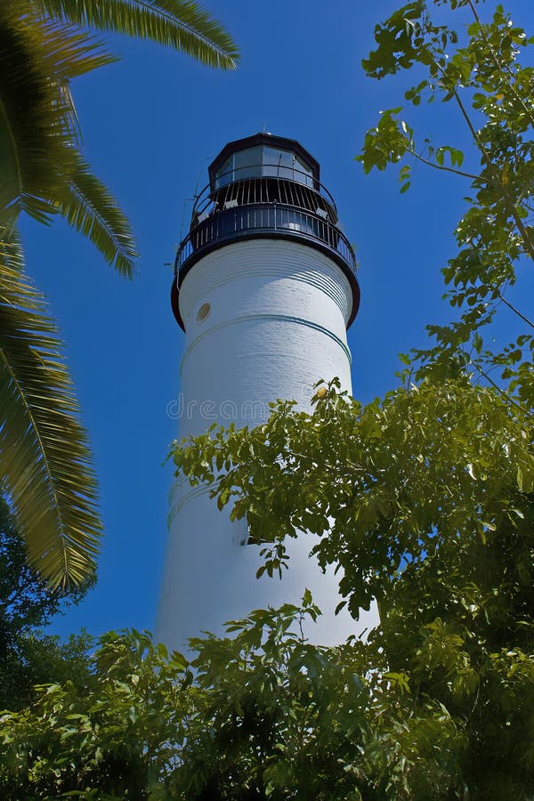 Key West Lighthouse stock photo. Image of west, building - 12978216