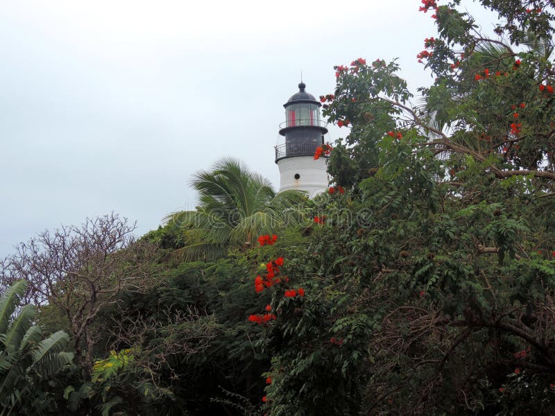 Key West Lighthouse in Key West, Florida Editorial Stock Photo - Image ...