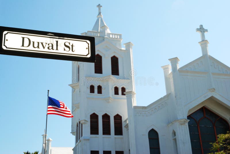 Duval St stock image. Image of sightseeing, floridian - 9905043