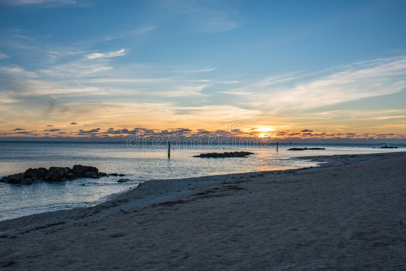 Key West Sunset stock photo. Image of sunny, ocean, bright - 109795912