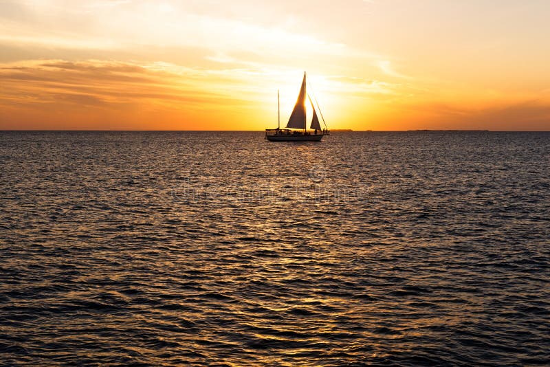 Key West Sunset stock image. Image of events, scenic - 90001667