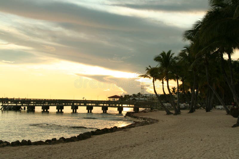 Key West Sunset stock image. Image of west, sand, sunset - 77371707