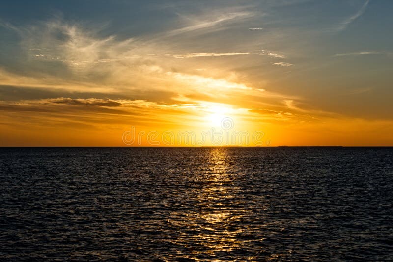 Key West Sunset stock photo. Image of nightfall, landscape - 89932038