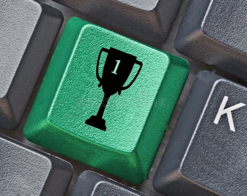 Key for winning stock image. Image of close, winning - 83366495