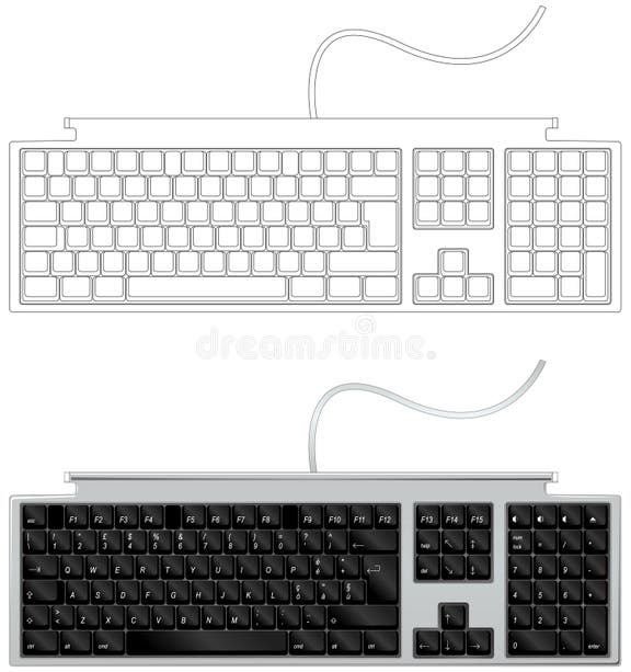 Wireframe Keyboard Stock Illustrations – 1,134 Wireframe Keyboard Stock ...