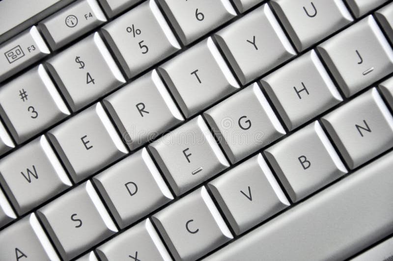 Keyboard stock photo. Image of letters, aluminium, keyboard - 13414406