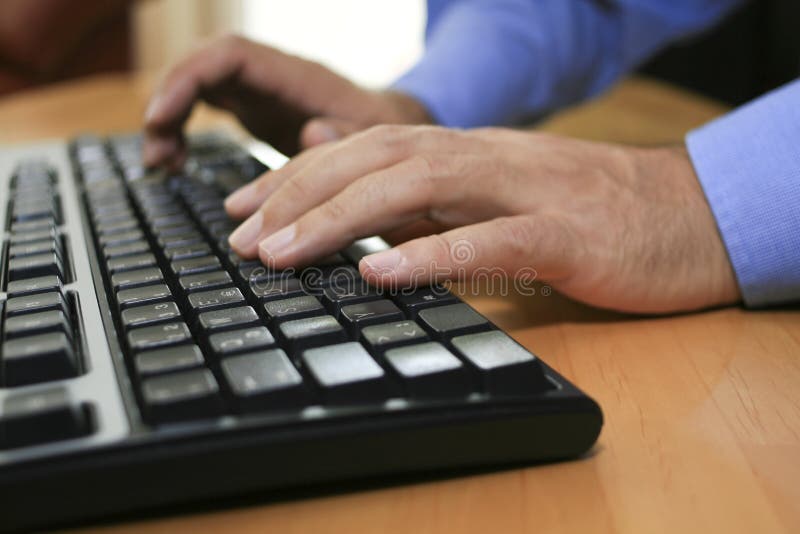 Keyboard #4 stock image. Image of network, office, data - 3002655