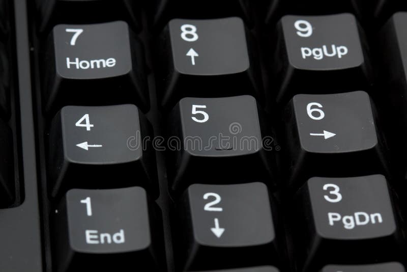 Keyboard stock image. Image of numbers, isolated, keypad - 7069085