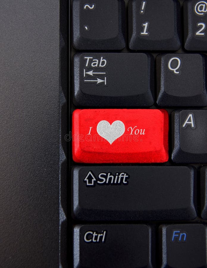 Keyboard stock image. Image of amour, valentine, creativity - 7889385