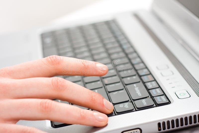 Hands on Keyboard stock photo. Image of hardware, keyboard - 1047568