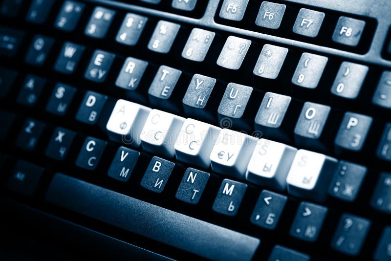 Keyboard access key stock photo. Image of connection - 17321968