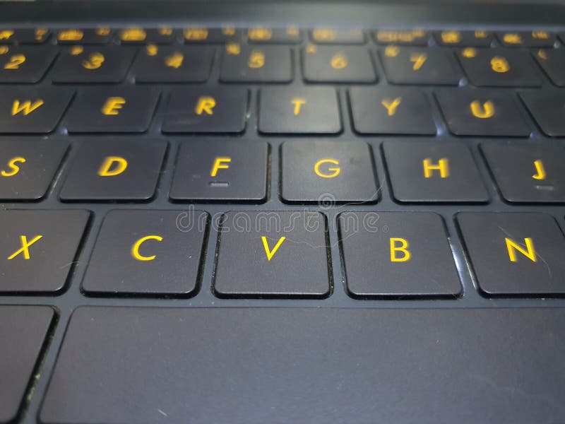 Keyboard Alphabet Abjad Techknologi Laptop Stock Photo - Image of abjad ...