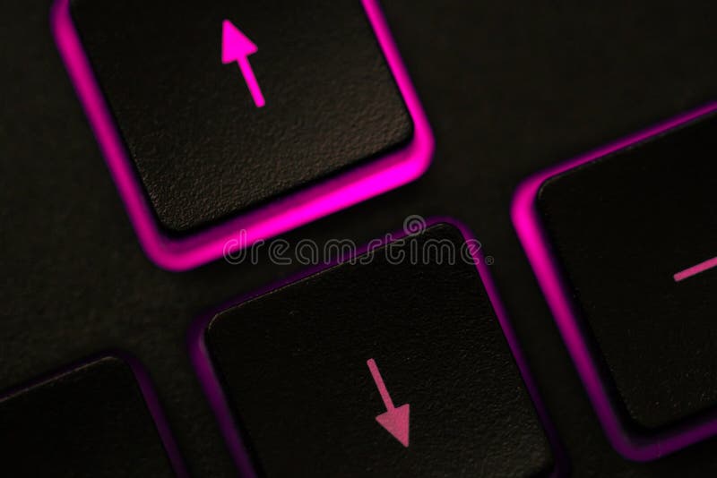 Keyboard Arrow Button on Computer Keyboard it Use for Move Cursor Stock ... Keyboard Arrow Button on Computer Keyboard it Use for Move Cursor Stock ...
