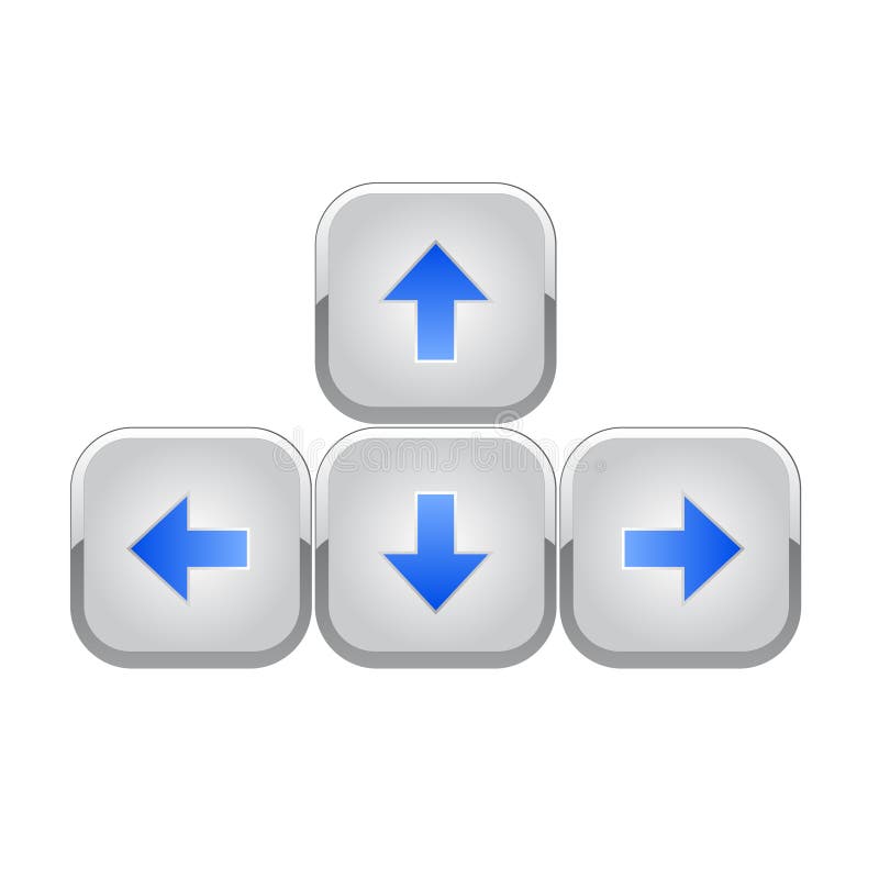 Keyboard refresh key stock illustration. Illustration of electronics ...