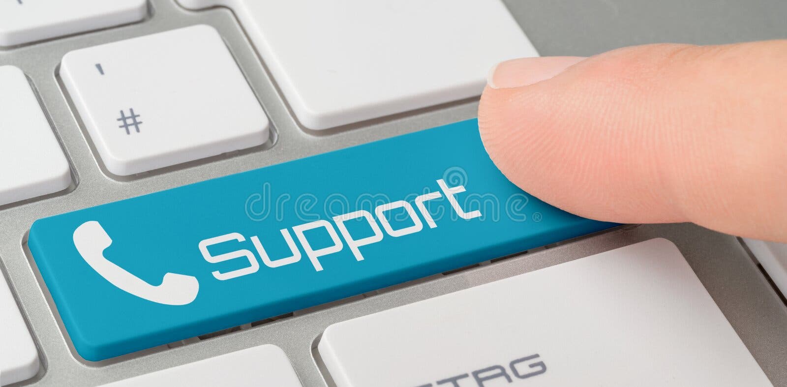 Support stock image. Image of computer, consulting, customer - 52093975