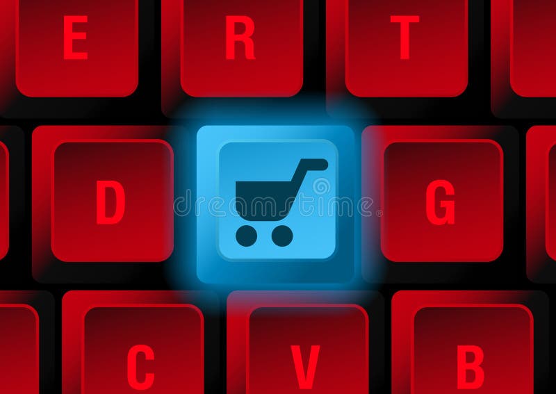 Keyboard button stock vector. Illustration of laptop - 20765811