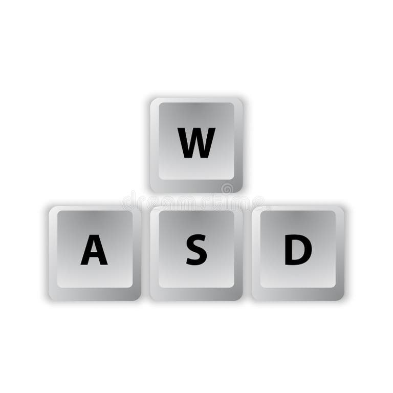 Wasd Stock Illustrations – 514 Wasd Stock Illustrations, Vectors ...