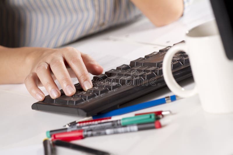 Keyboard calculator stock image. Image of monitor, asian - 22250963