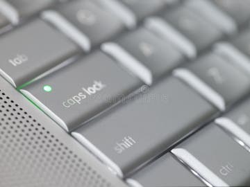 Keyboard - caps lock key stock photo. Image of enter, laptop - 4640846