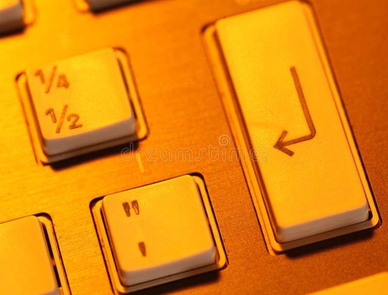 Keyboard stock image. Image of enter, technology, antique - 40256443