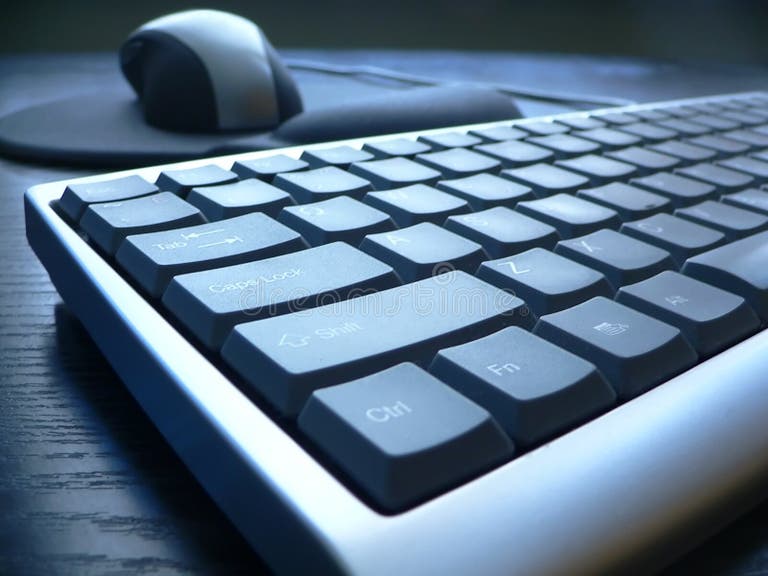 Keyboard closeup stock image. Image of keys, computing - 258097