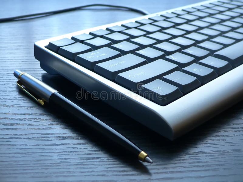 Keyboard closeup stock photo. Image of closeup, detail - 258098