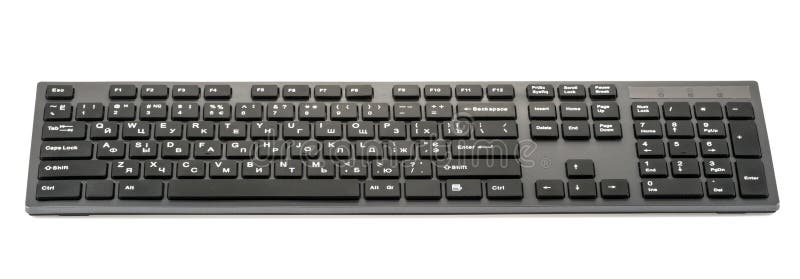 Keyboard Computer Clipping Path Stock Image - Image of communication ...