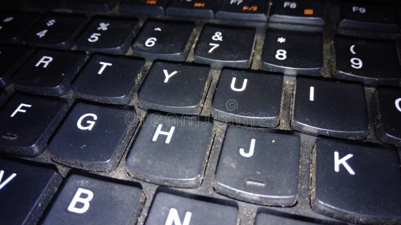 Dirty keyboard stock photo. Image of food, crumbs, germs - 11031434