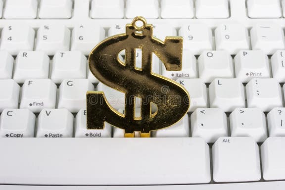Keyboard with a Dollar Sign Stock Photo - Image of business ...
