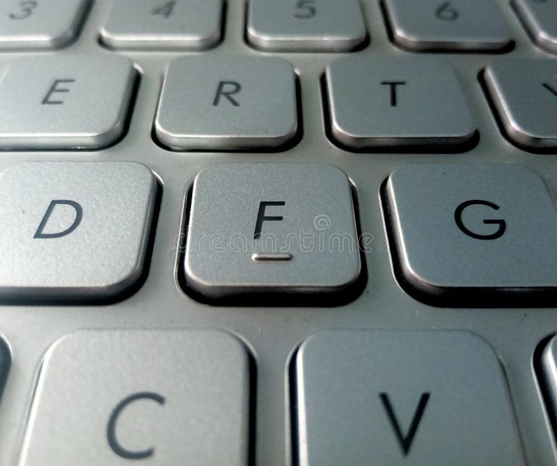 Keyboard with an Elegant Impression Stock Image - Image of electronics ...