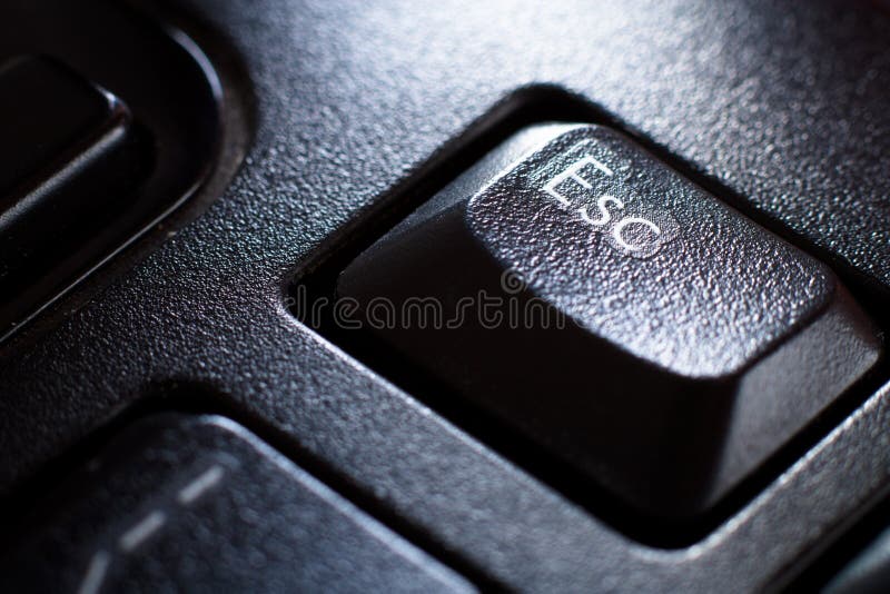 Keyboard, Esc Key stock photo. Image of escape, selective - 19718468