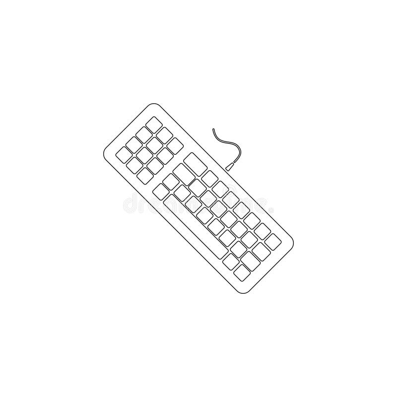 Keyboard. flat vector icon stock illustration. Illustration of ...