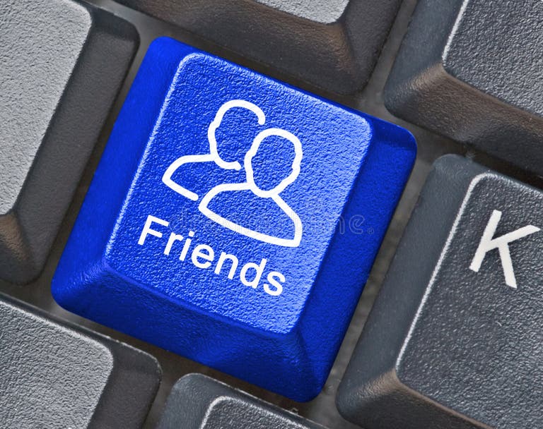 Keyboard for friends stock photo. Image of close, friends - 83366728
