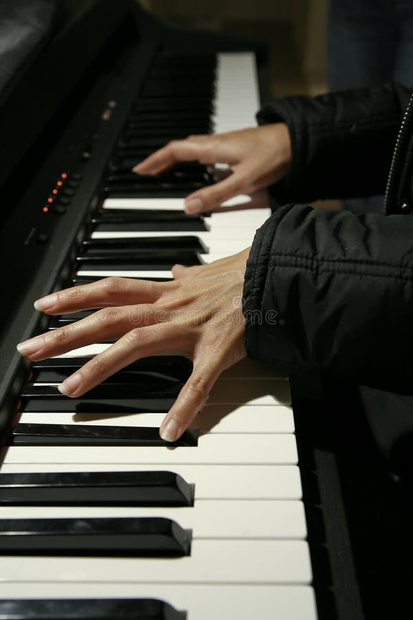Keyboard Hands stock photo. Image of musical, playing - 2230536
