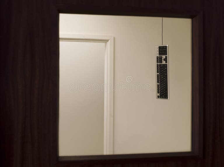 Photo of Keyboard Hanging from Ceiling Stock Image - Image of design ...