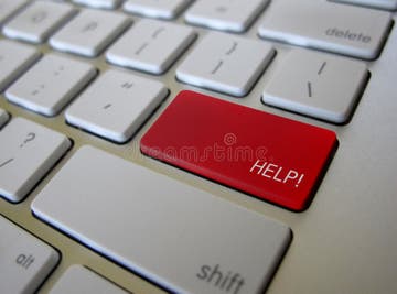 Keyboard Help Key Button stock photo. Image of blur, emergency - 17475066