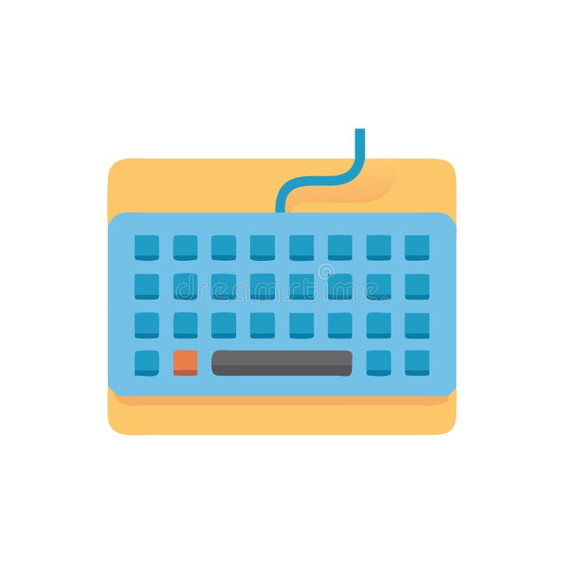 Keyboard Icon for Computer Typing Stock Vector - Illustration of design ...