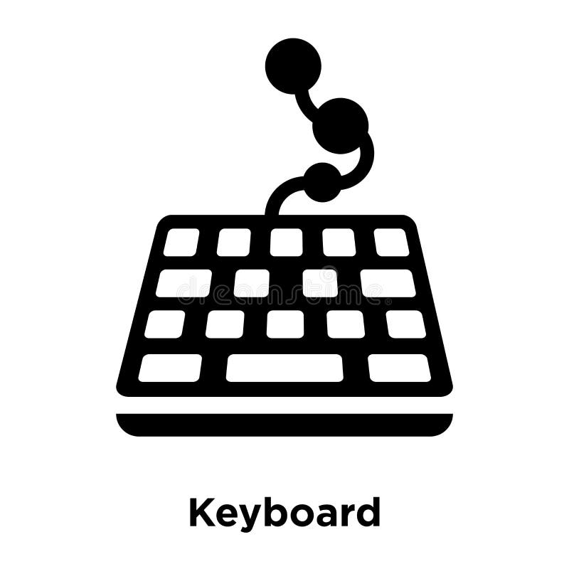 Keypad Concept Vector Linear Icon Isolated on Transparent Background ...