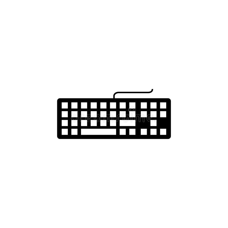 Keyboard Icon . Keyboard Vector Symbol Stock Illustration ...