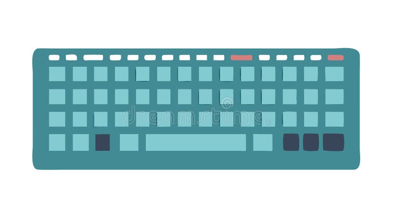 Keyboard Icon Vector for Typing, Computers, and Data Entry, Vector Design Generative AI Stock ...